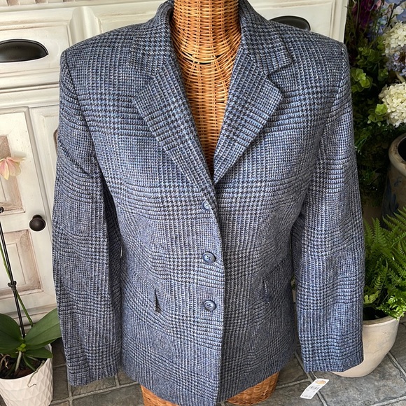 Talbots | Jackets & Coats | Nwt Talbots Plaid Blazer | Poshmark